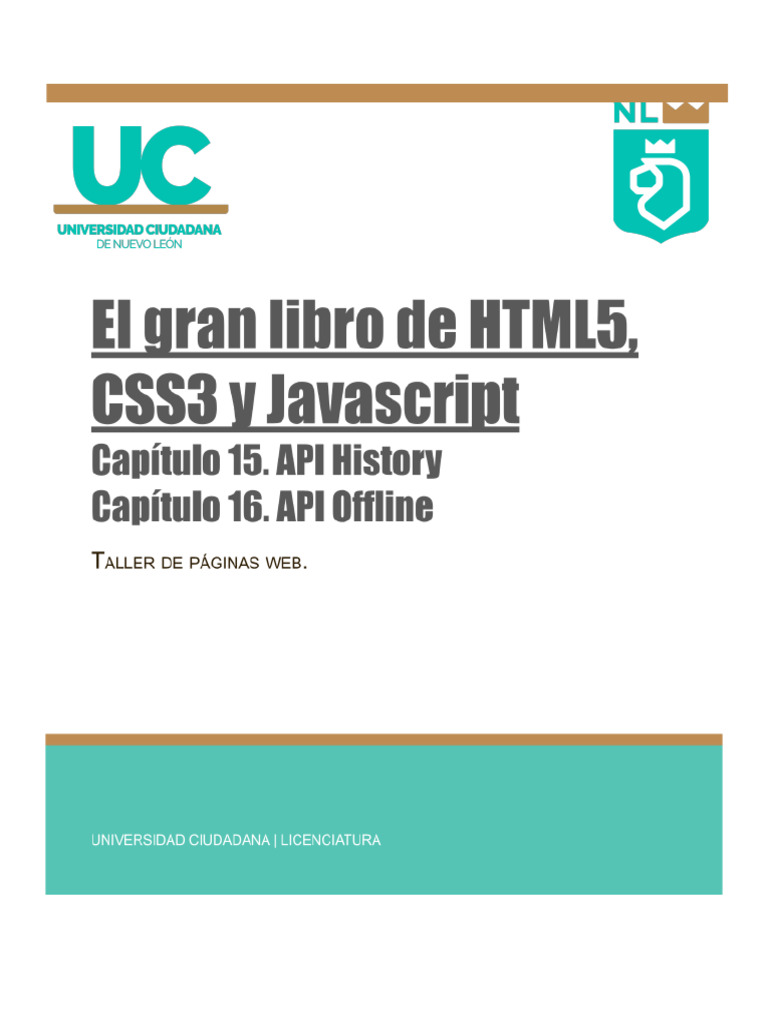 Api History y Api Offline, Cuestionario | PDF | Archivo de computadora | Script Java