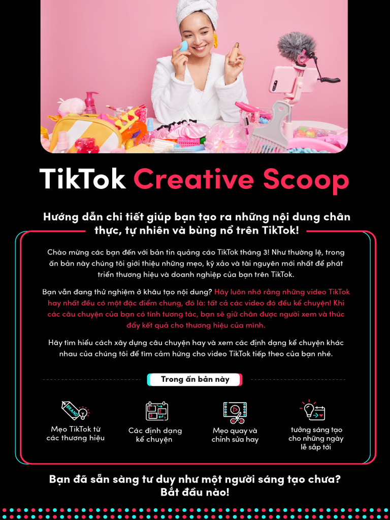 TikTok Creative Scoop - Newsletter - VN | PDF
