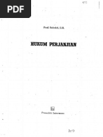 Buku Prof. Subekti Hukum-Perjanjian PDF | PDF | Ilmu Sosial | Hukum