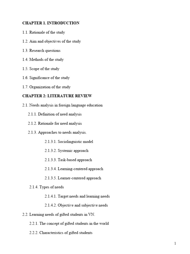 Chapter 1. Introduction | PDF | Intellectual Giftedness | Learning