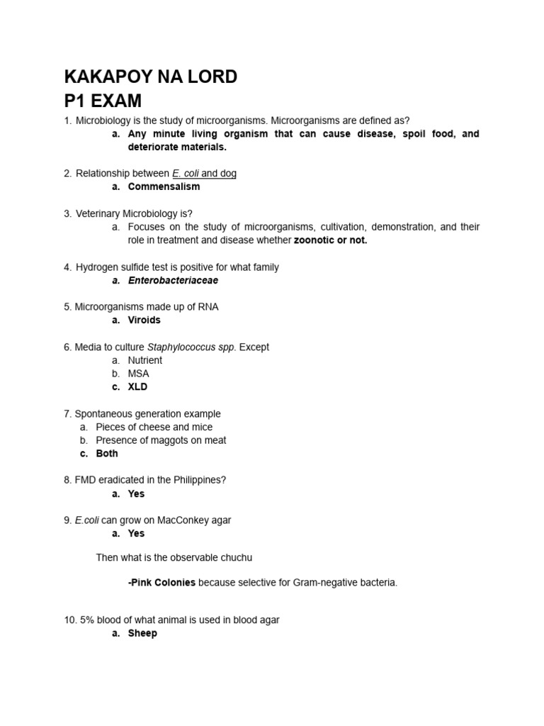 P1 AND P2 EXAM QUESTIONS - PDF Possible Rani | PDF