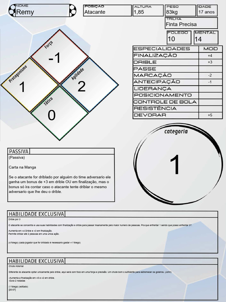 Remy Ficha | PDF | Esportes
