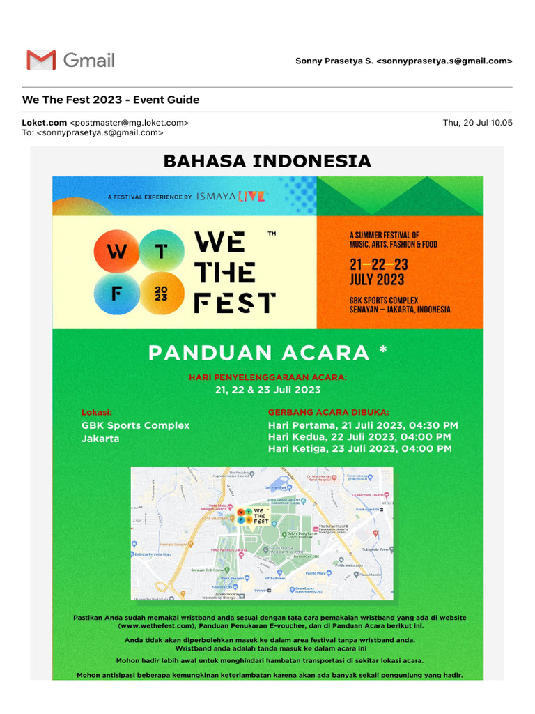 We The Fest 2023 Event Guide | PDF