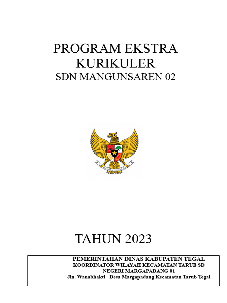 Program Ekstrakurikuler Pekiringan 02 Ok | PDF