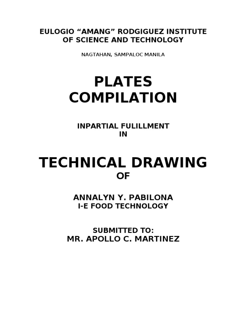 Technical Drawing Exercises Compilation | PDF | Science & Mathematics ...