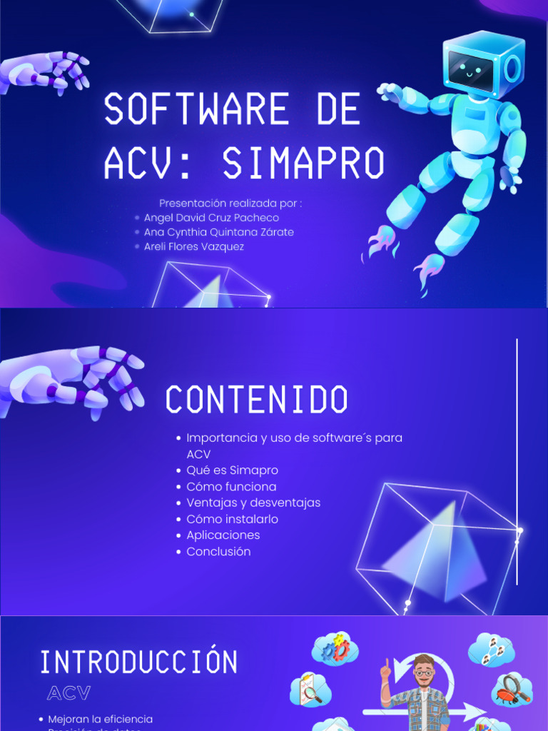 Exposición de Software de ACV - SIMAPRO | Descargar gratis PDF ...