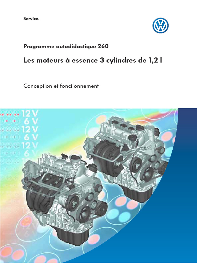 SSP 260 Les Moteurs À Essence 3 Cylindres de 1,2 L | PDF | Injection ...