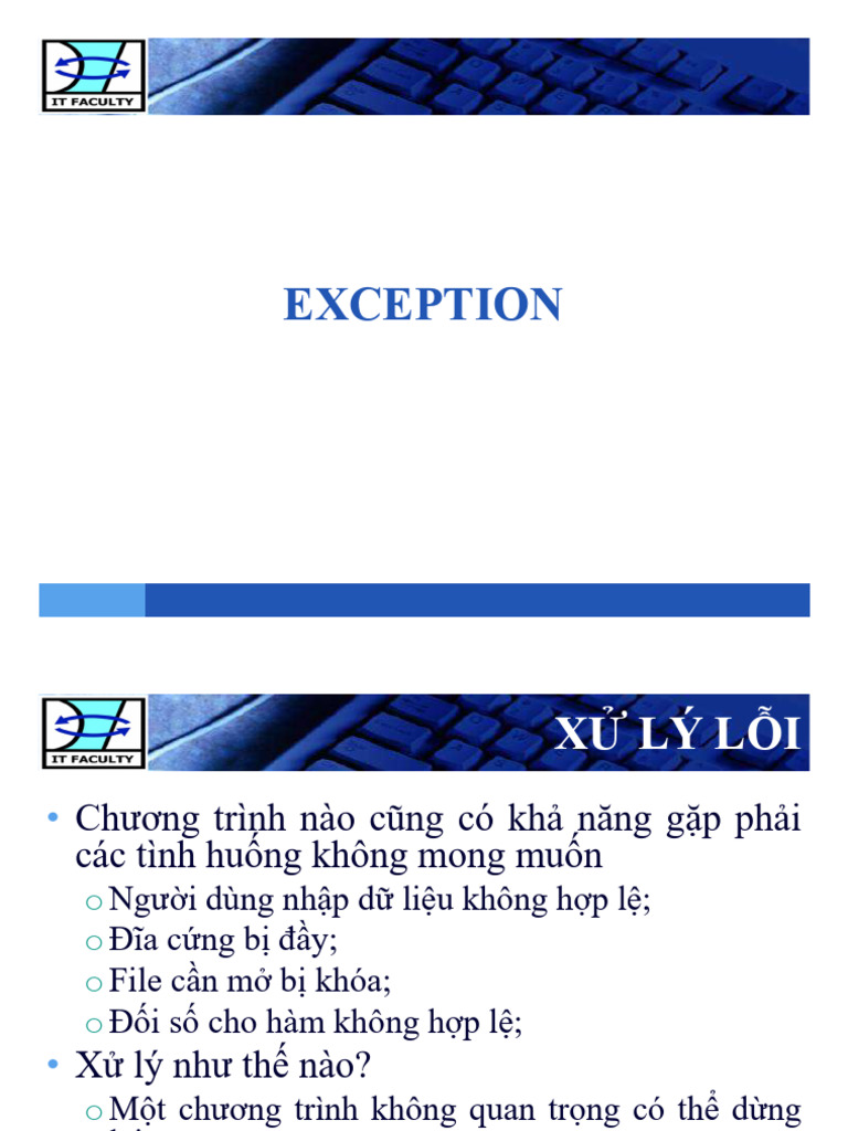 Exception | PDF