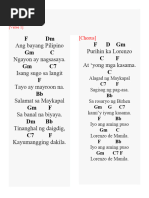 Tuhog Na Bulaklak Lyrics | PDF