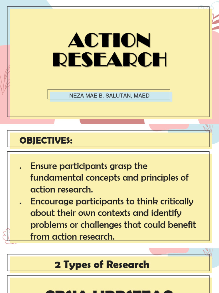 Action Research Workshop Guide | PDF | Learning | Apa Style