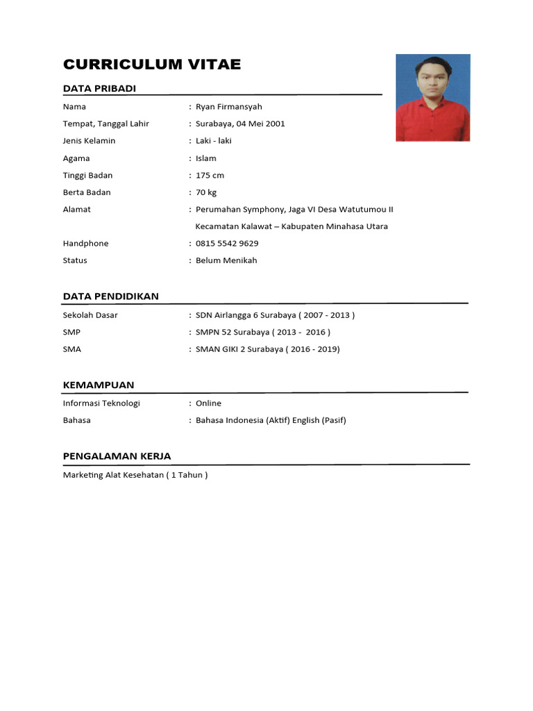 Curriculum Vitae | PDF