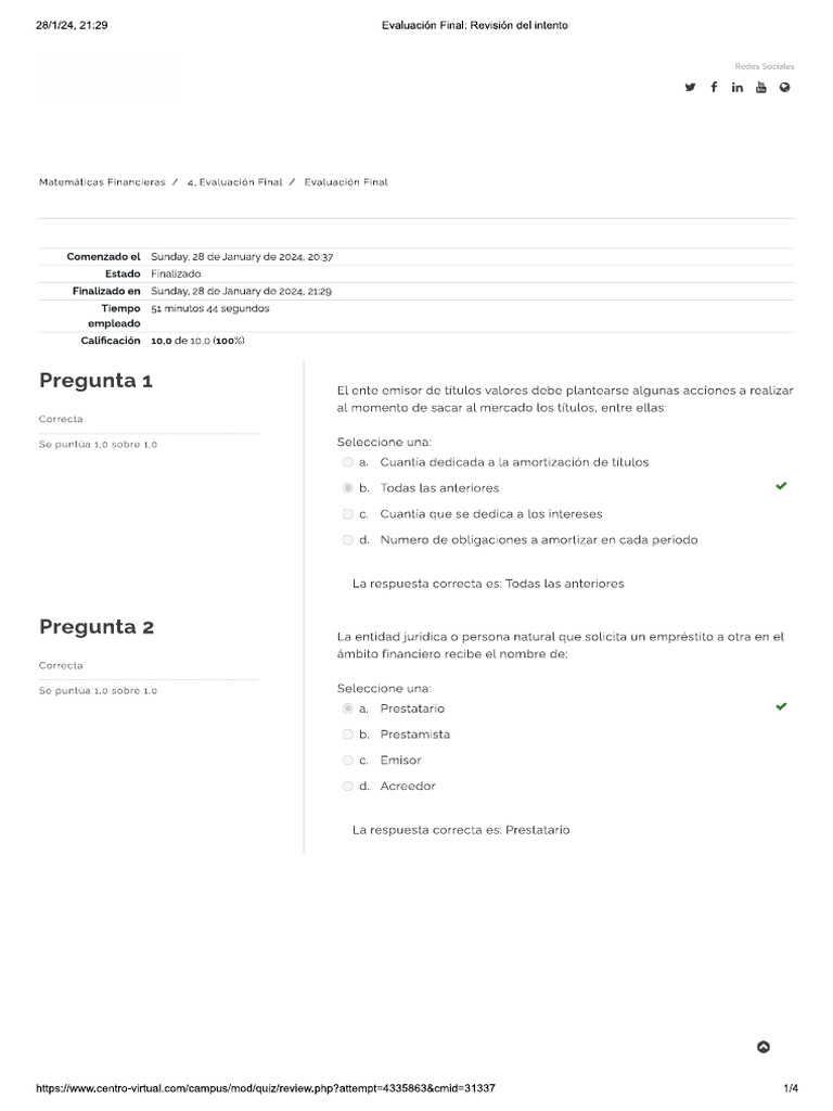 Evaluación Final | PDF