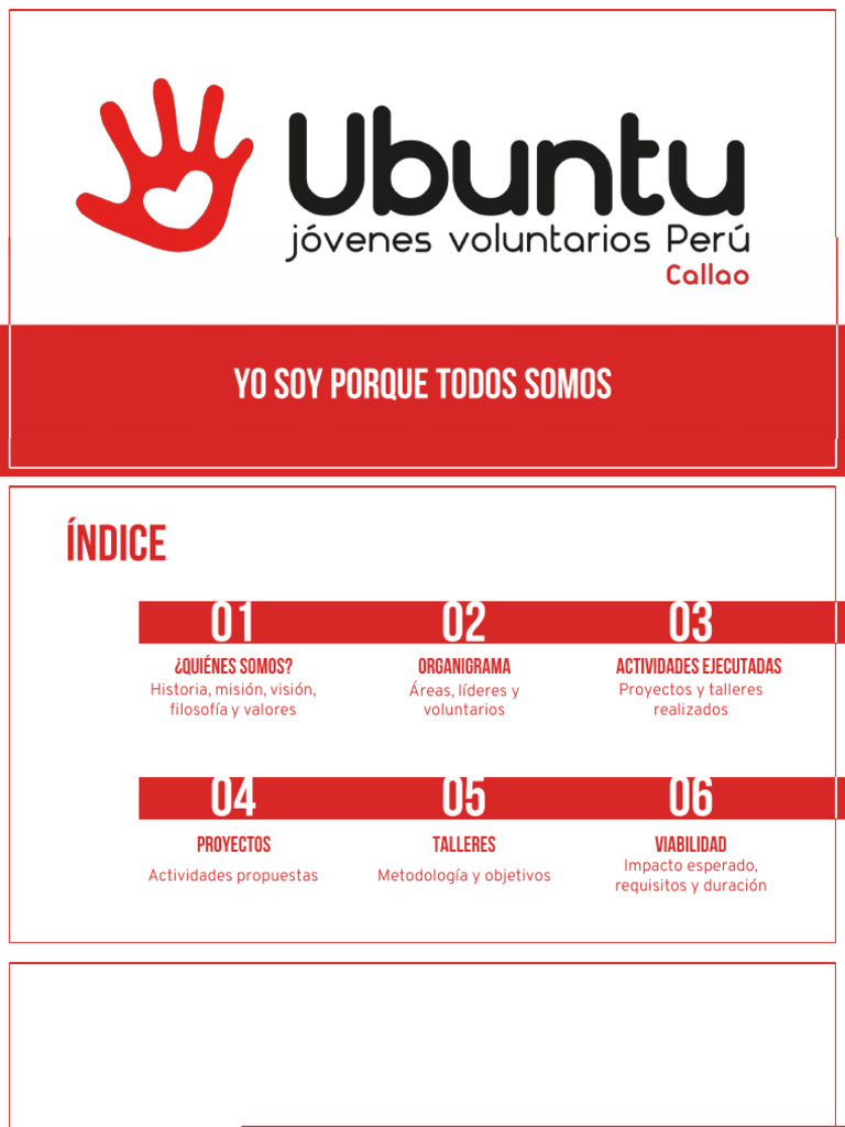 Brochure Ubuntu Callao-1 | PDF