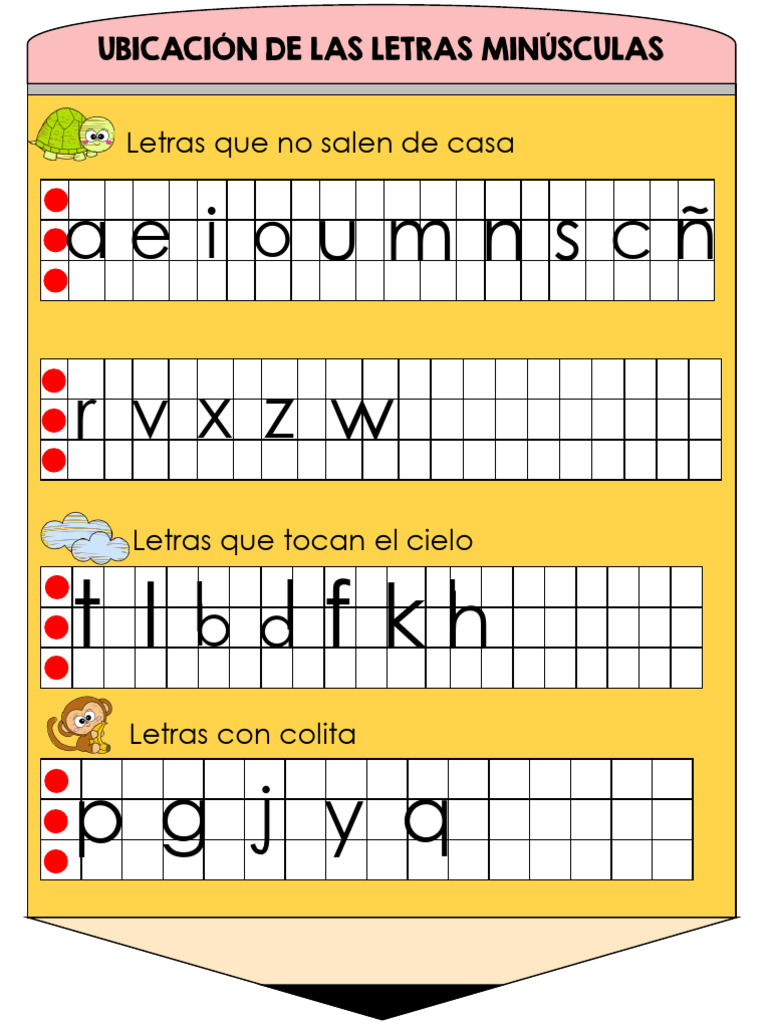 Ubicación de Letras Lápiz | PDF
