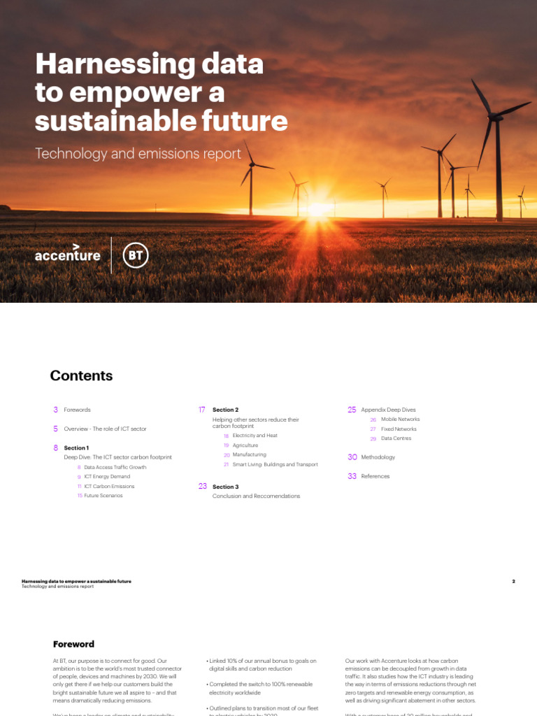 Accenture BT ThoughtLeadershipReport2021 FINAL | PDF | Efficient Energy Use | Renewable Energy