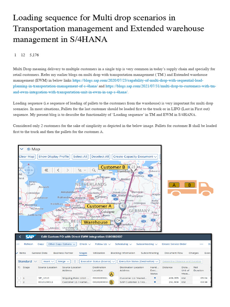 SAP S4HANA EWM TM SR | PDF SAP S4HANA EWM TM SR | PDF