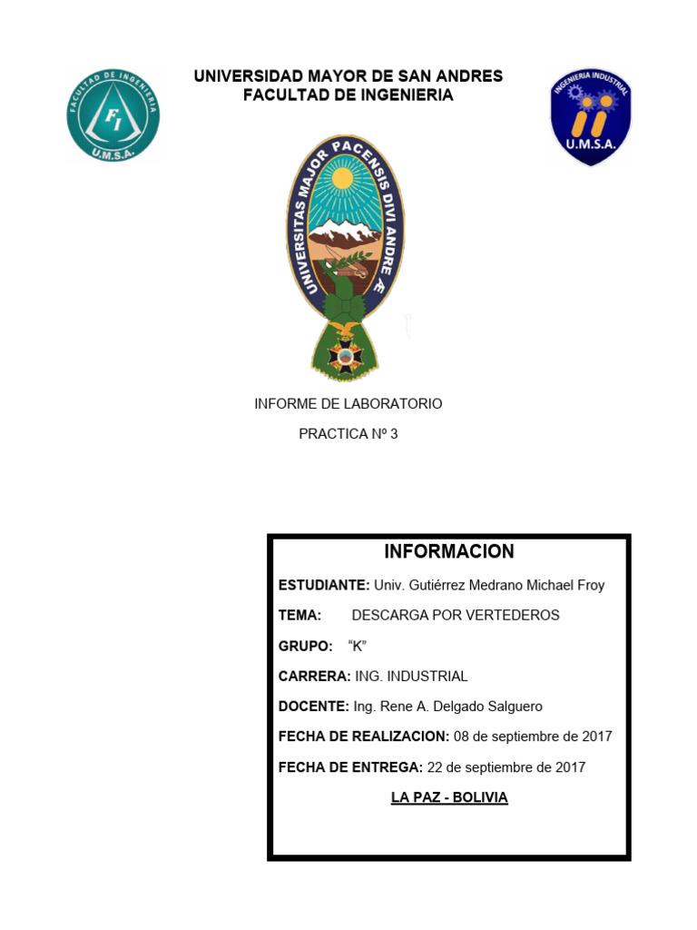 Descarga Por Vertederos | PDF | Turbulencia | Descarga (hidrología)