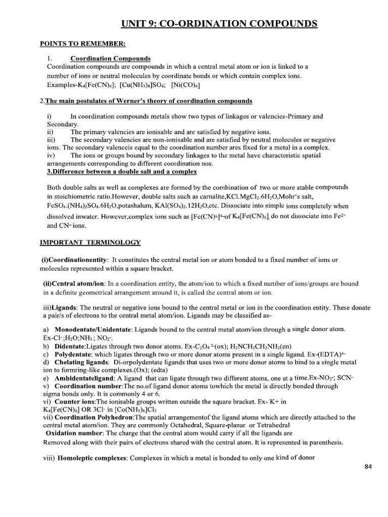 Coordination | PDF