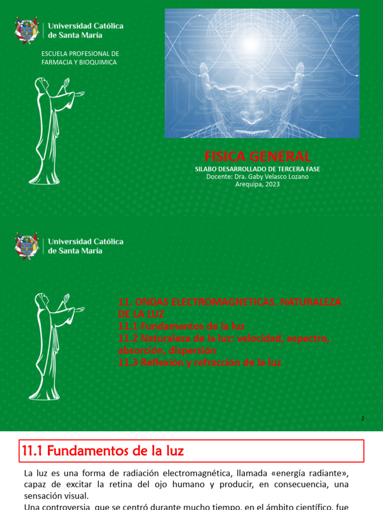 Diapositivas. Ondas Electromagneticas. Naturaleza de La Luz | PDF ...