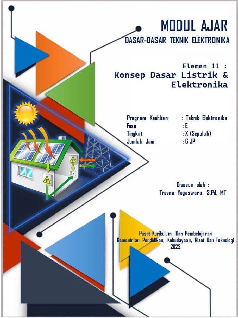 Modul Ajar Teknik Elektronika Kelas 10 Pdf Komputer