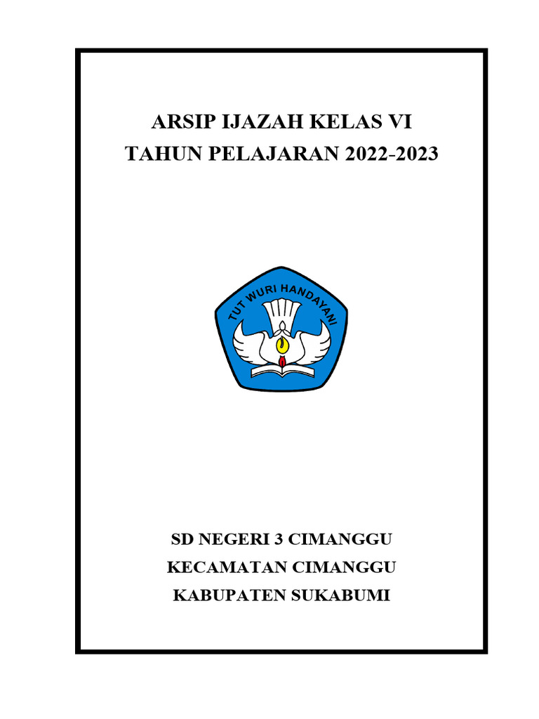 Cover Arsip Ijazah | PDF