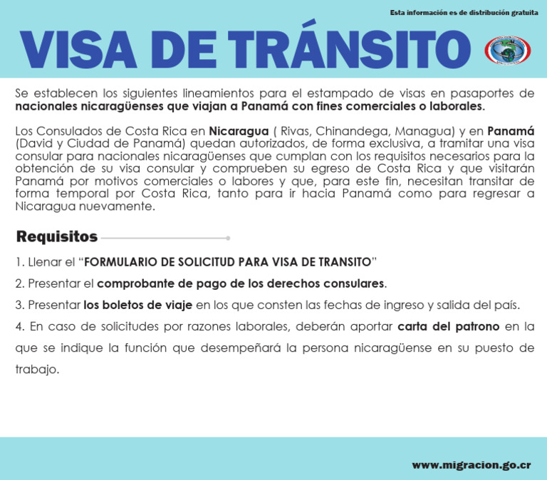 Visa de Tránsito | PDF