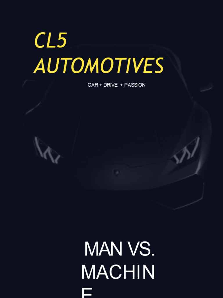 CL5 Automotives Final | PDF | Career & Growth