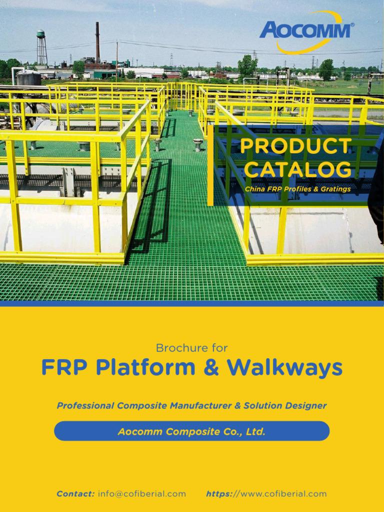 Aocomm Frp-Platform-Walkways-Catalog | PDF | Fibre Reinforced Plastic ...