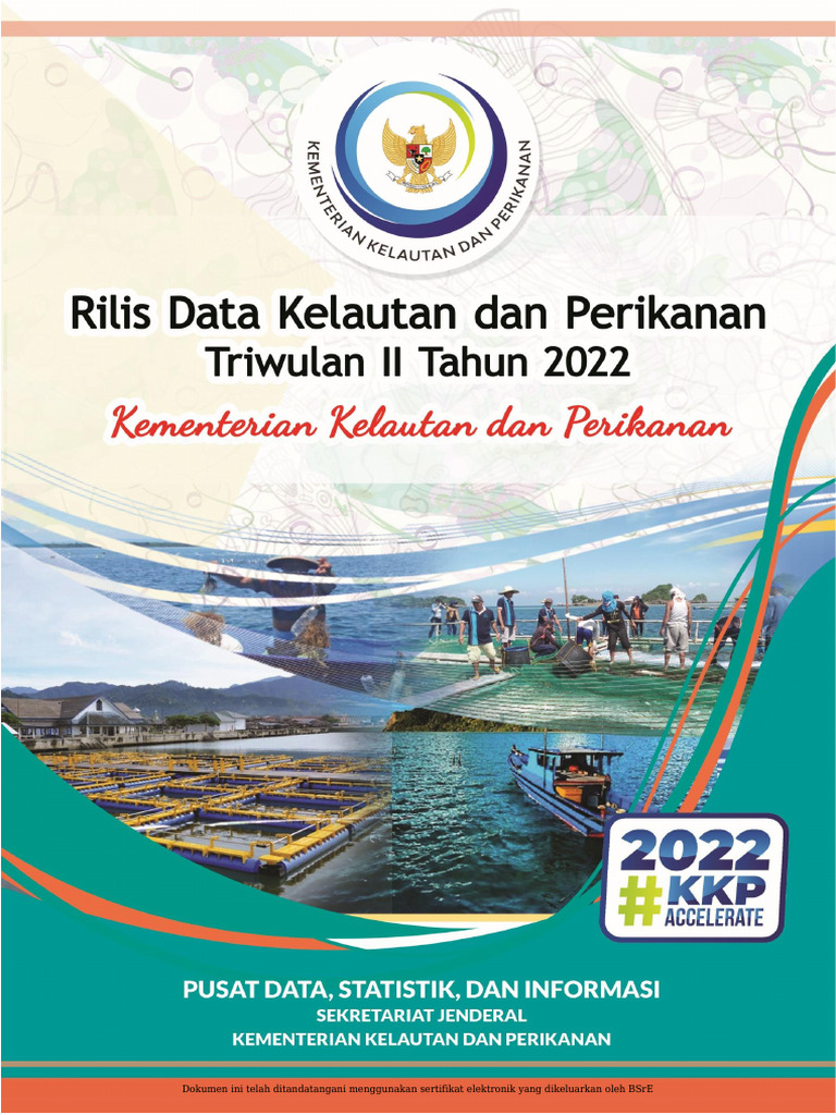 Rilis Data Kelautan Dan Perikanan Triwulan II Tahun 2022 1 | PDF Rilis Data Kelautan Dan Perikanan Triwulan II Tahun 2022 1 | PDF
