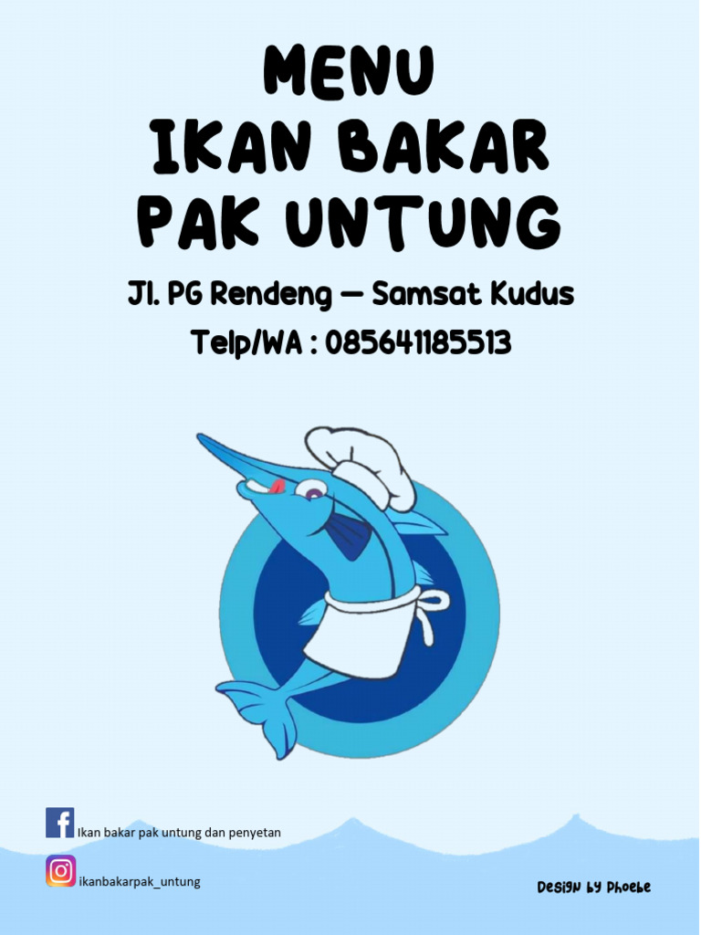 (2)Menu Ikan Bakar Pak Untung dan Penyetan | PDF