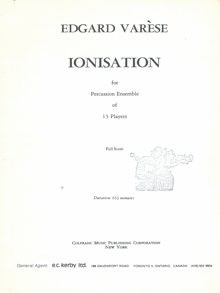 Varèse Ionisation | PDF