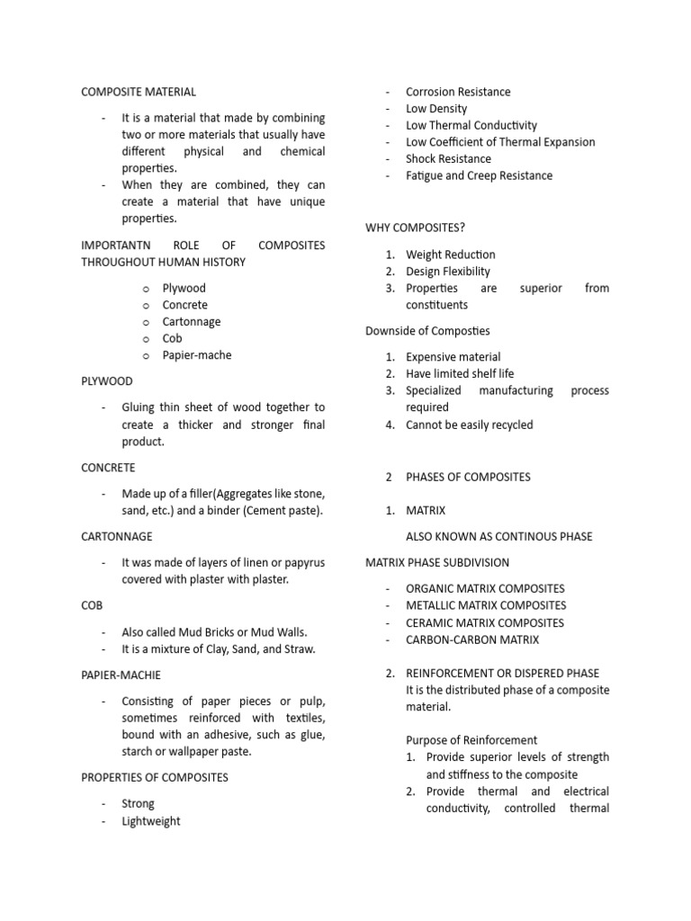 Finals Compilation Matsci | PDF | Composite Material | Biomaterial