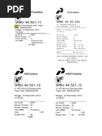 PDF Struk Bensin Editan | PDF | Sains & Matematika