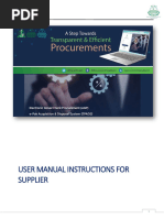 Raprocure - Steps To Register | PDF