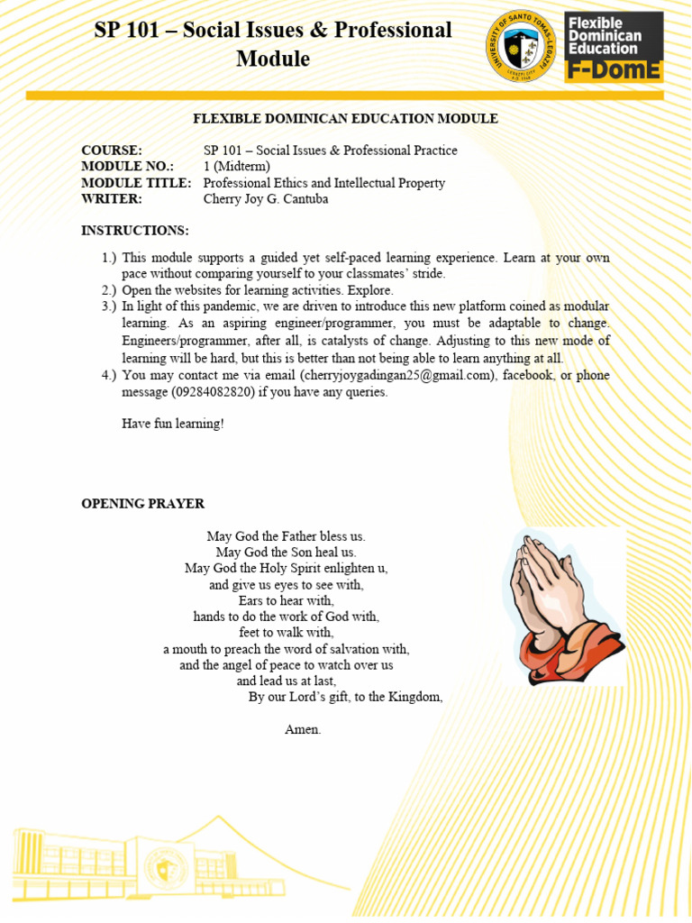 SP Module 2 | PDF | Employment | Intellectual Property