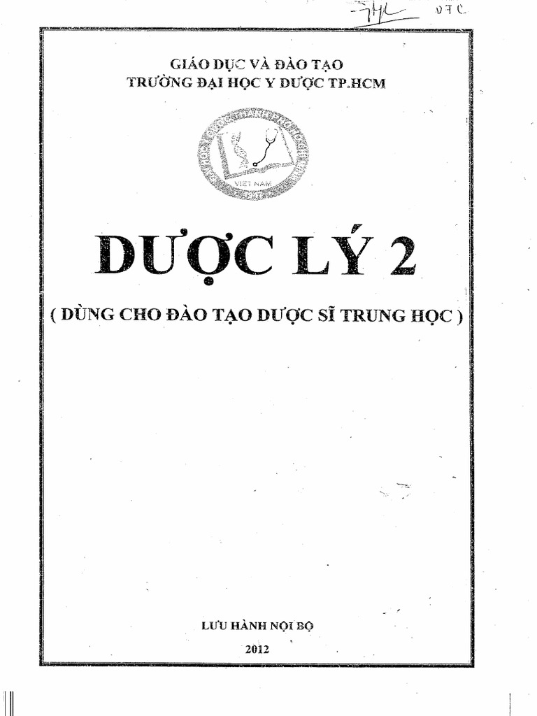 (123doc) Duoc Ly 2 Dung Cho Dao Tao Duoc Si Trung Hoc | PDF