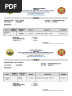 Payslip Sample Philippines | PDF