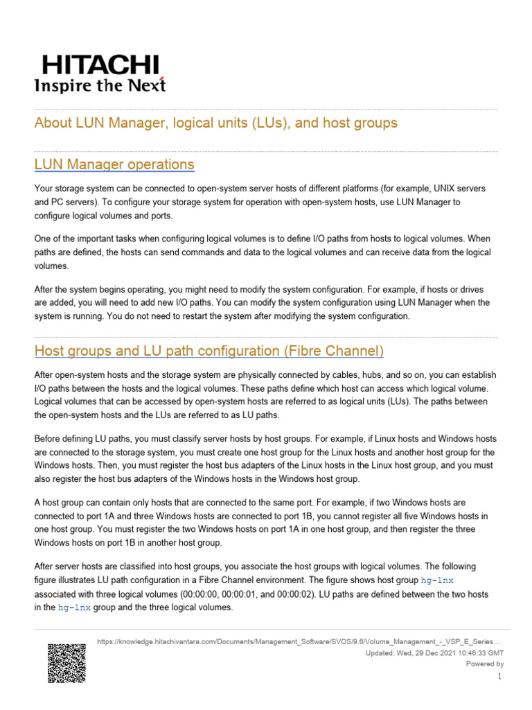 LUN Manager: Configuring Logical Units | PDF | Computing | Computer ...