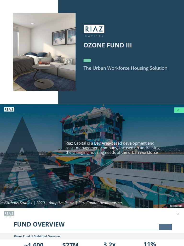 Ozone III Investor Deck OpportunitydB Pitch Day 11.3.21 | PDF ...