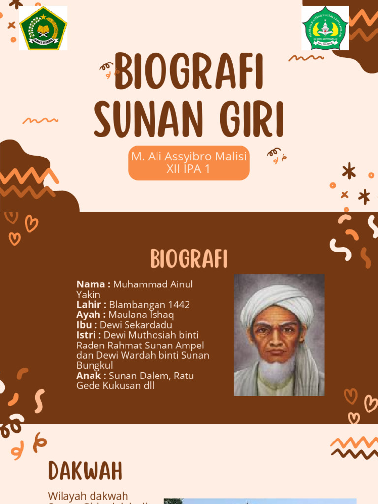 Biografi Sunan Giri | PDF