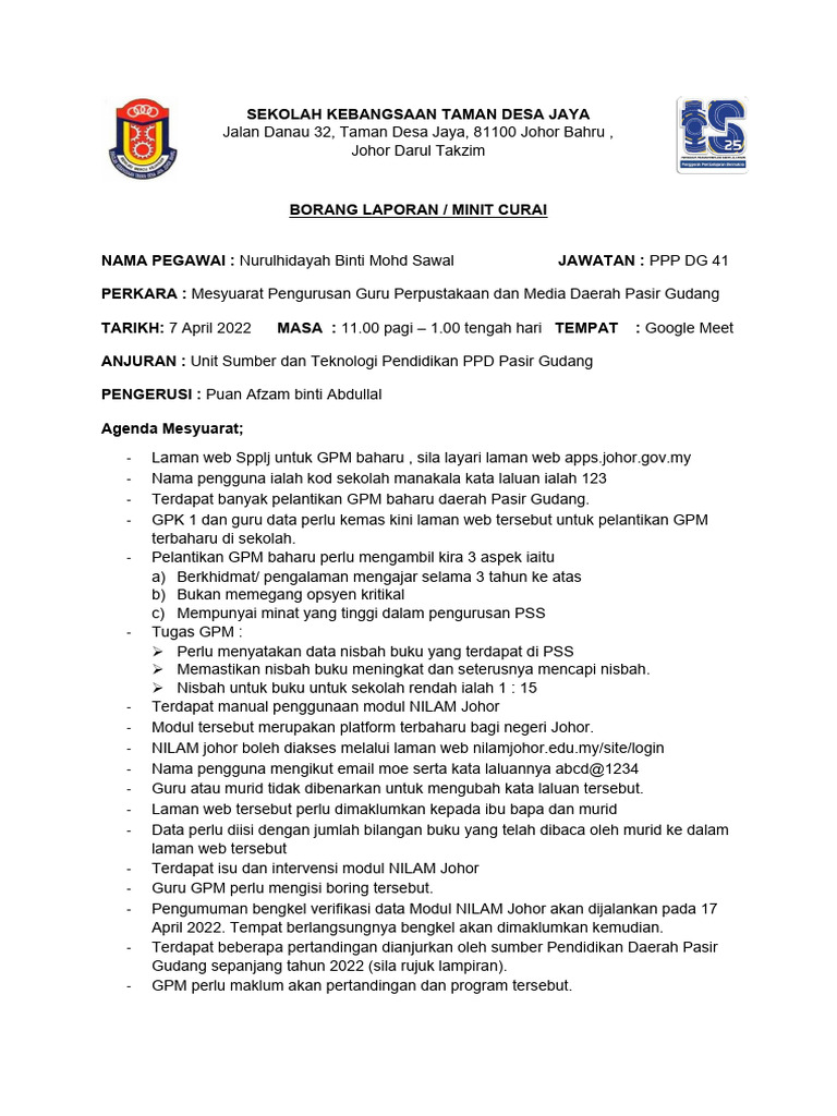 Minit Curai GPM PDF | PDF