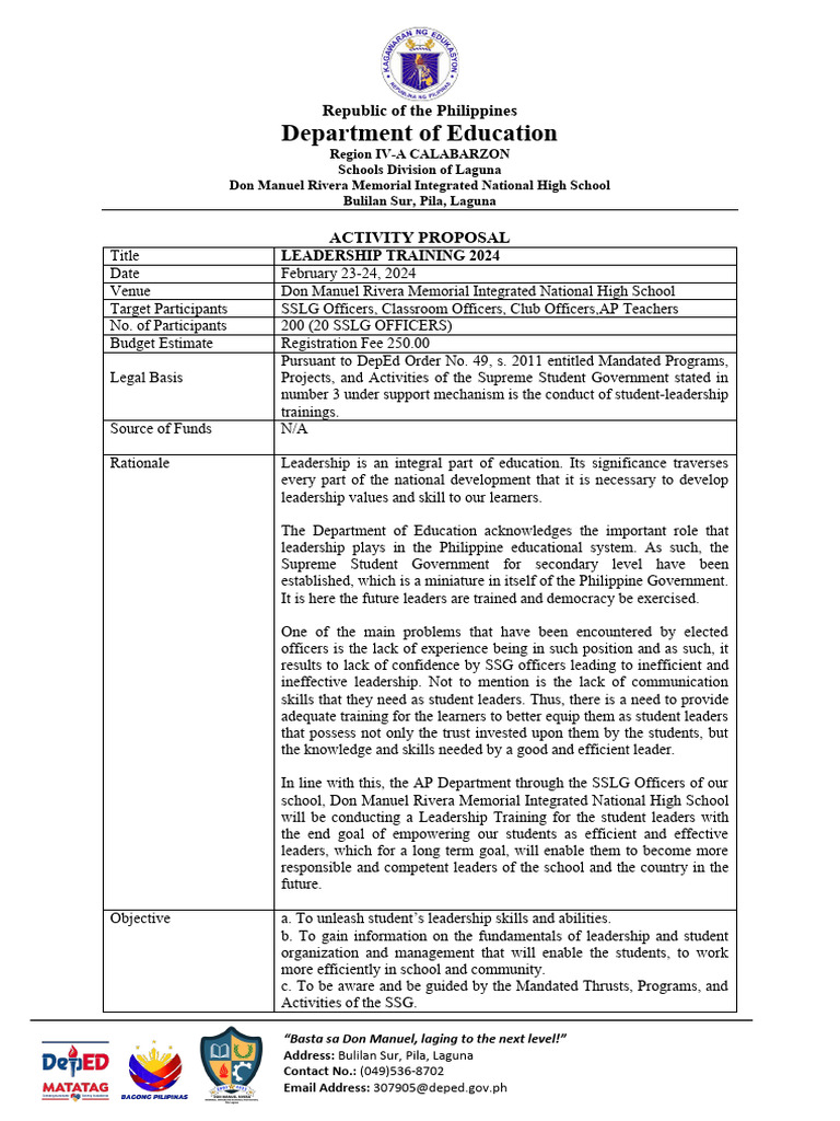 Leadership 2024 | PDF | Leadership | Learning