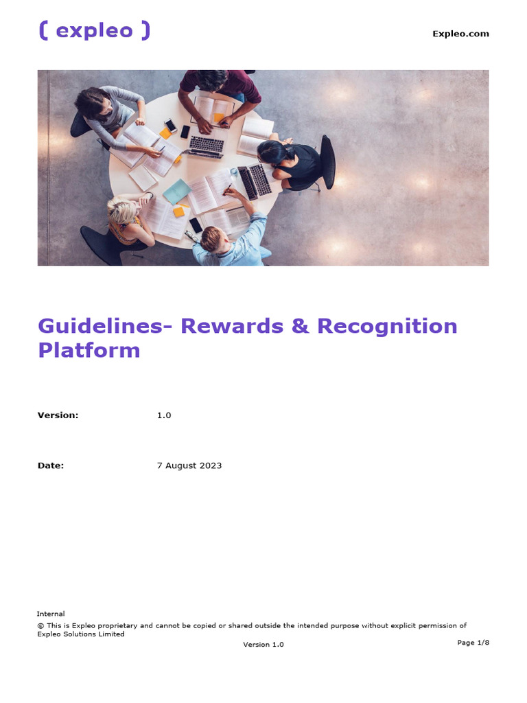 R R Platform Guidelines | PDF | Business