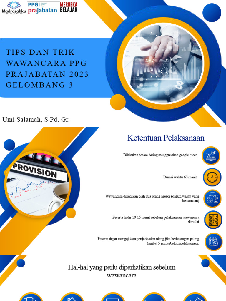 Tips Wawancara PPG Umi Salamah | PDF