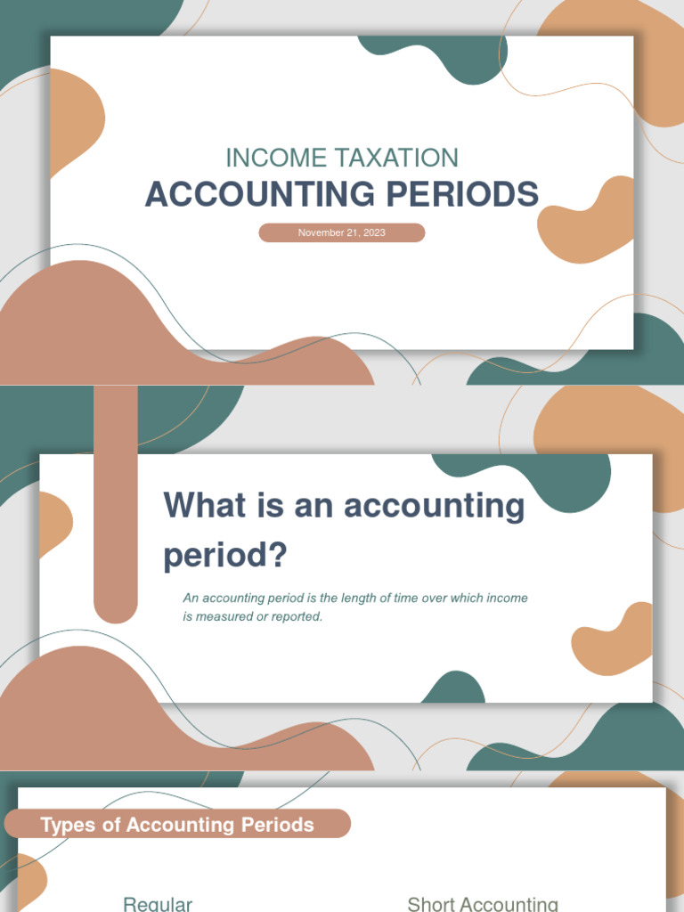 Accounting Periods | PDF | Fiscal Year | Taxes