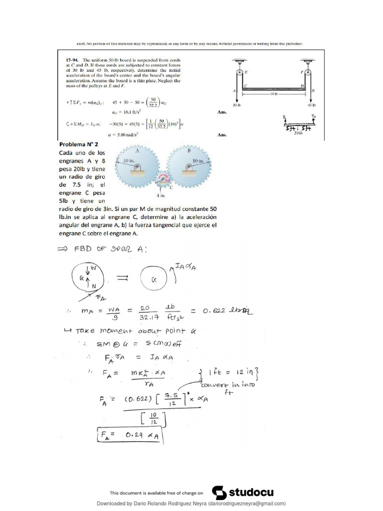 LA Práctica 7 - VDDDSVSDVSD | PDF | Force | Physical Quantities