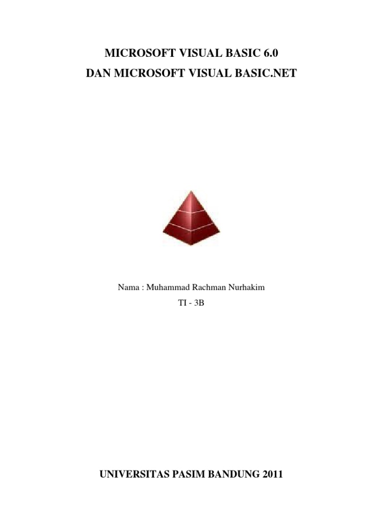 Microsoft Visual Basic 6 / Net | PDF | Komputer