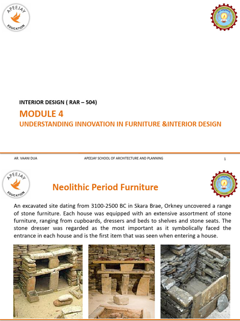 Furniture Design History | PDF | Furniture | Art Nouveau