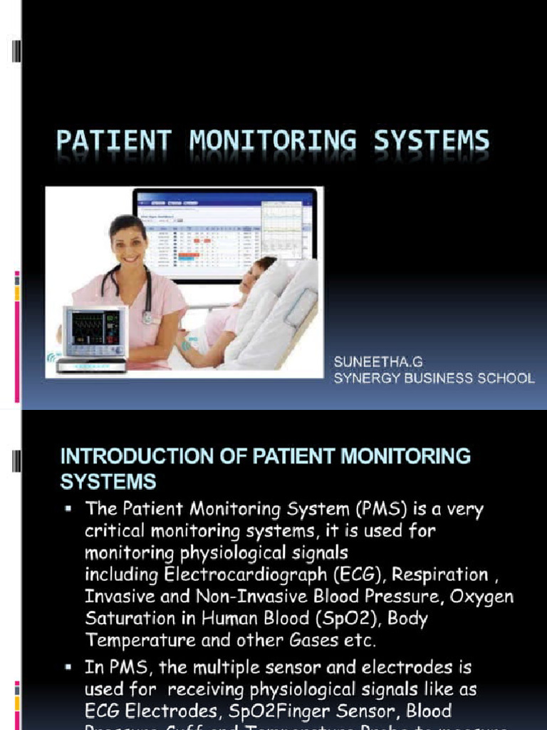 Patient Monitoring System | PDF