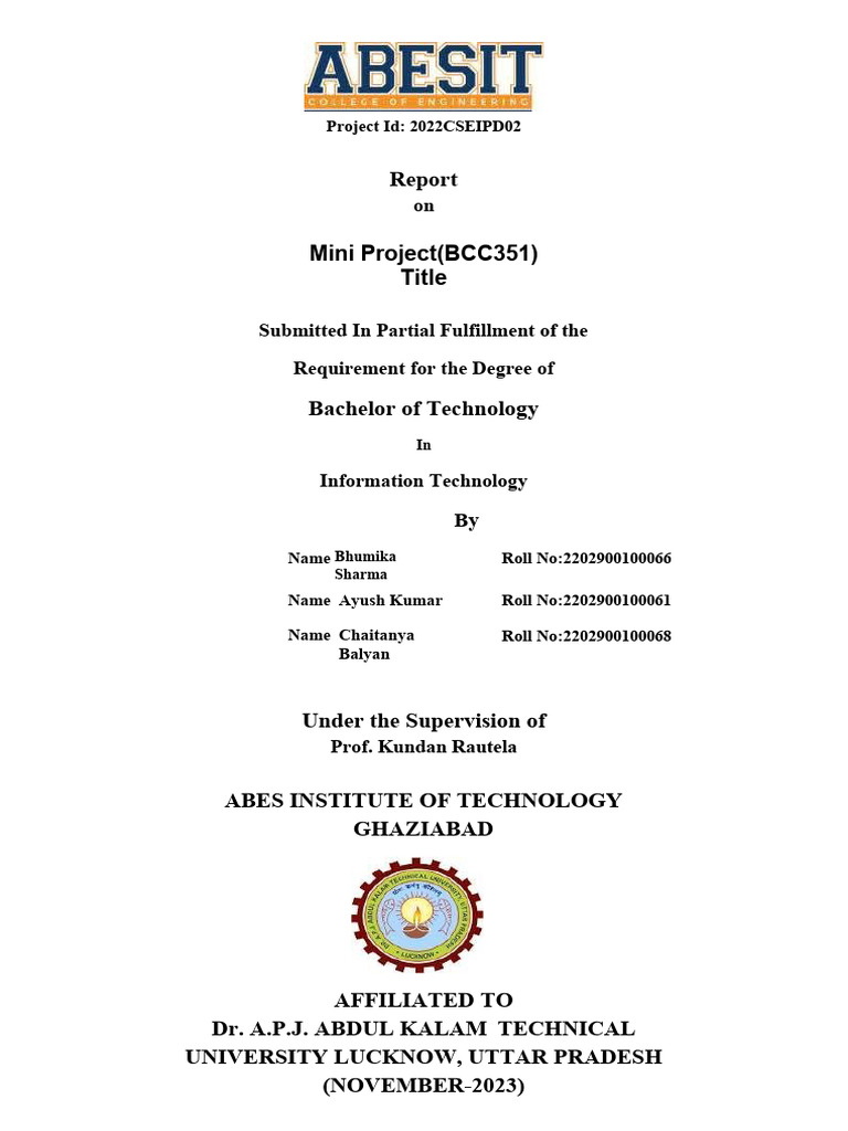 Report 1 | PDF | Computing